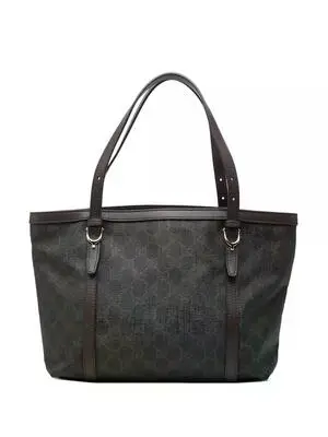 Gucci 2000-2015 Gg Supreme Nice Tote Bag - Brown