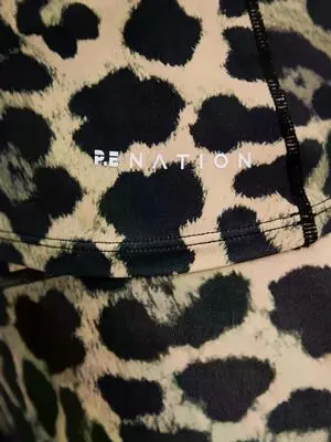 P.E Nation Leopard Print T-shirt