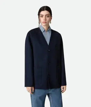 Bottega Veneta Light Wool And Cashmere Coat