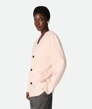 Bottega Veneta Light Wool And Cashmere Coat