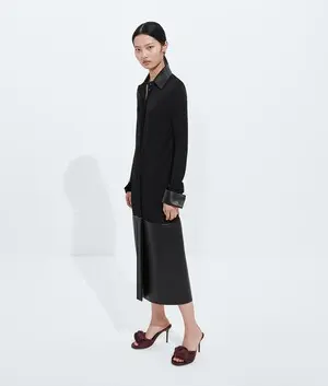 Bottega Veneta Crepe Viscose Jersey Dress