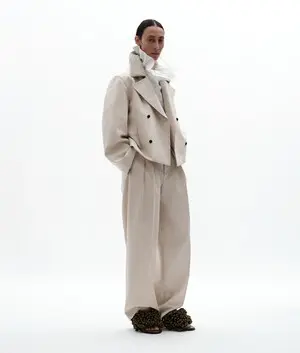 Bottega Veneta Wool Cotton Pants