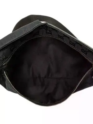 Gucci 2000-2015 Gg Canvas Double Pocket Belt Bag