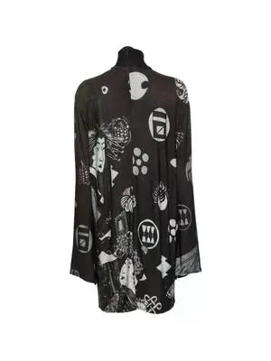 BARBARA BOLOGNA Graphic-print High-neck T-shirt