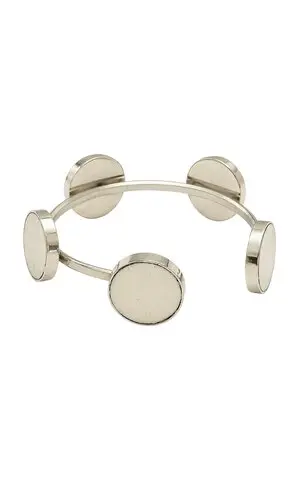 CURATORIA Amapola Metal Bracelet White