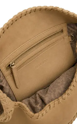 CURATORIA Matra Leather Tote Bag