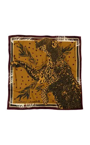 CURATORIA Yaguarete Chiffon Foulard - Yellow