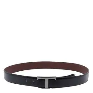 TOD'S Reversible T Timeless Belt - Black
