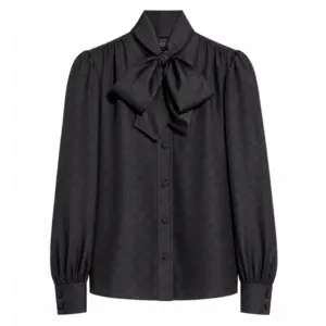 Gucci Gg Logo Shirt - Black