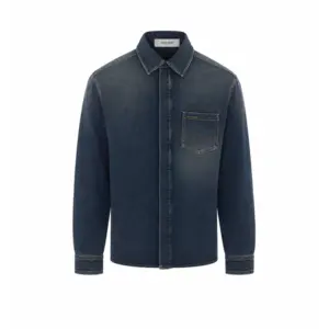 GOLDEN GOOSE Journey Roger Denim Shirt - Blue