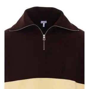 Loewe Anagram Half Zip Sweater
