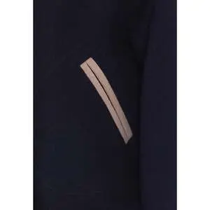 GOLDEN GOOSE Journey Bomber Jacket With Logo - Blue