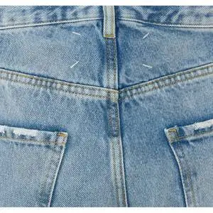MAISON MARGIELA Straight Jeans With Contrasted Pockets