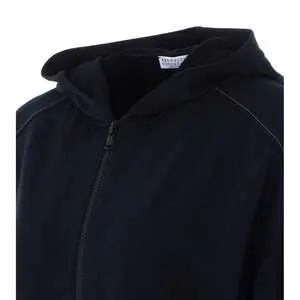 Brunello Cucinelli Track Jacket With Shiny Trims