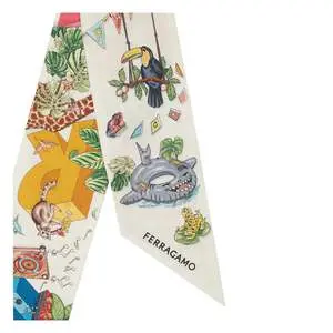 FERRAGAMO Jungle Party Print Mini Bandeau - Multicolor