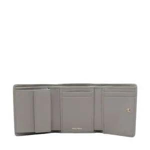 Miu Miu Logo Pleated Wallet