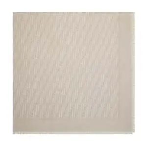 Fendi Ff Shawl - Cream