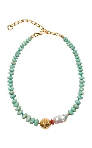 LIZZIE FORTUNATO Salina Necklace - Blue