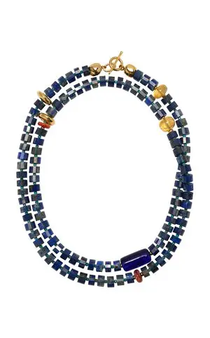 LIZZIE FORTUNATO Circo Necklace In Lapis
