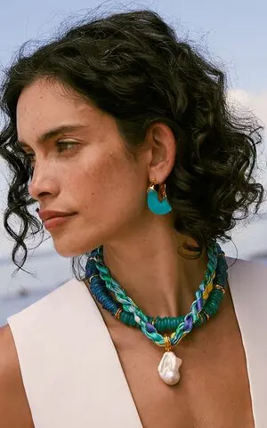 LIZZIE FORTUNATO Lita Necklace In Meridian