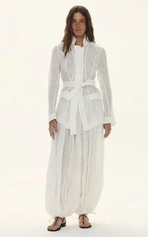 CURATORIA Ambar Linen Gauze Jacket
