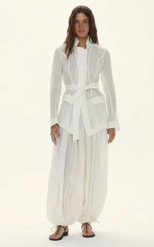 CURATORIA Ambar Linen Gauze Pants