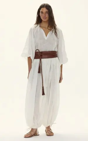 CURATORIA Ambar Linen Gauze Pants