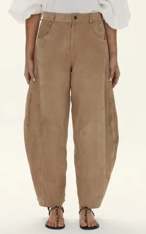 CURATORIA Montura Suede Pants
