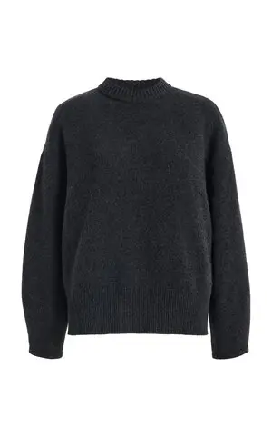 DL1961 Elise Cashmere Crewneck Sweater - Grey
