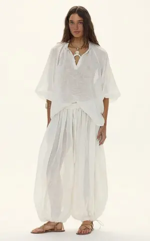 CURATORIA Ambar Linen Gauze Shirt