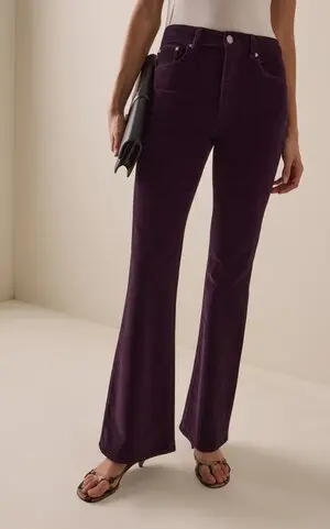 DL1961 Bridget Bootcut High-rise Instasculpt™corduroy Jeans