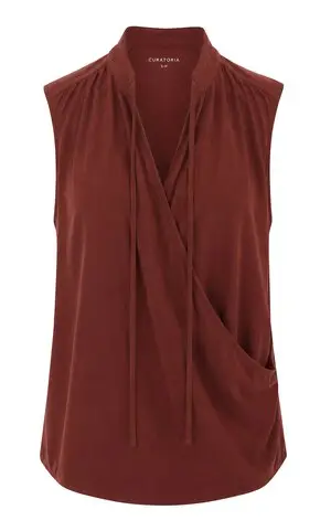 CURATORIA Delta Top - Brown