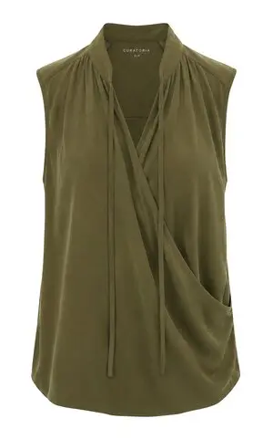 CURATORIA Delta Top - Olive