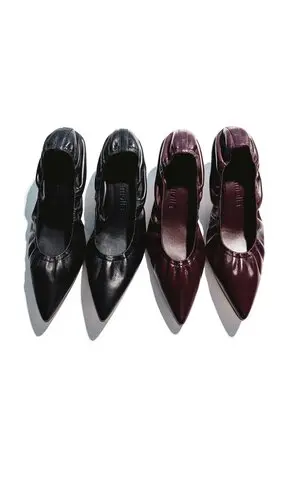 Studio Amelia Rhodes 90 Leather Pumps