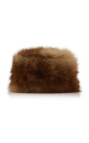 Apparis Margot Pillbox Faux Fur Hat
