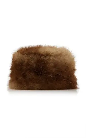 Apparis Margot Pillbox Faux Fur Hat