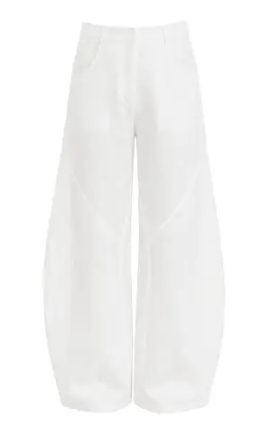 CURATORIA Duna Linen Pants - Ivory