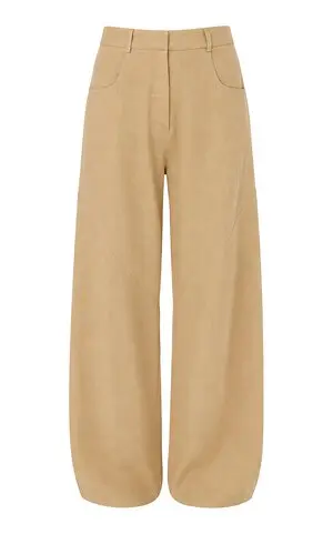 CURATORIA Duna Linen Pants - Tan