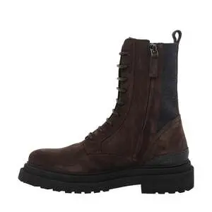 Brunello Cucinelli Suede And Wool Booties With Precious Detail