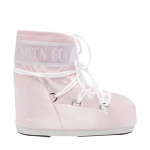 Moon Boot Icon Low Pearly Booties - Pink
