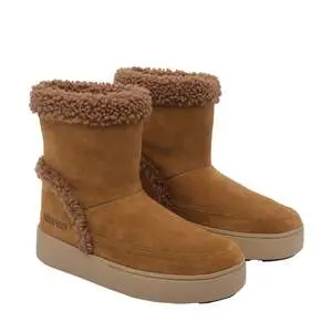 Moon Boot Tina Ltrack Booties - Brown