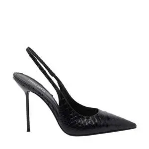 Paris Texas Lidia Pump Slingback - Black