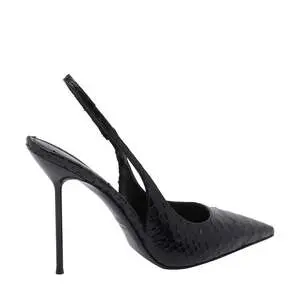 Paris Texas Lidia Pump Slingback - Black