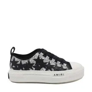 Amiri Glitter Star Court Sneakers - Gray