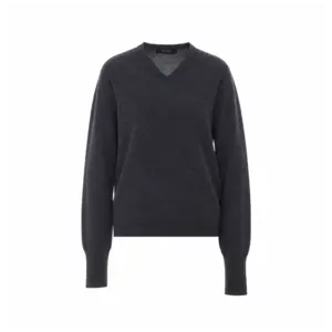 Gucci Sweater With Crest Embroidery - Gray