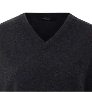 Gucci Sweater With Crest Embroidery