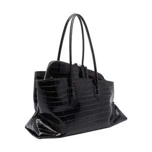 Attico Medium La Passeggiata Shoulder Bag - Brown