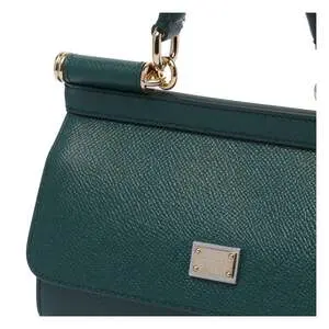 Dolce & Gabbana Small Sicily Handbag - Green
