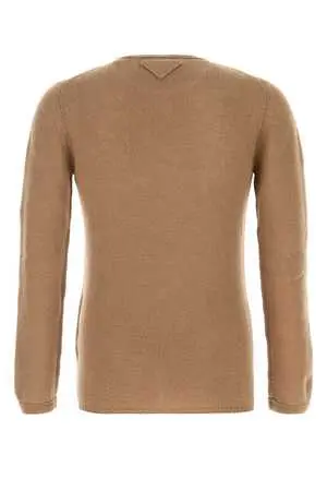 Prada Camel Cashmere Sweater - Brown