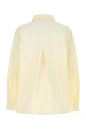 WILLY CHAVARRIA Cream Cotton Oversize Shirt